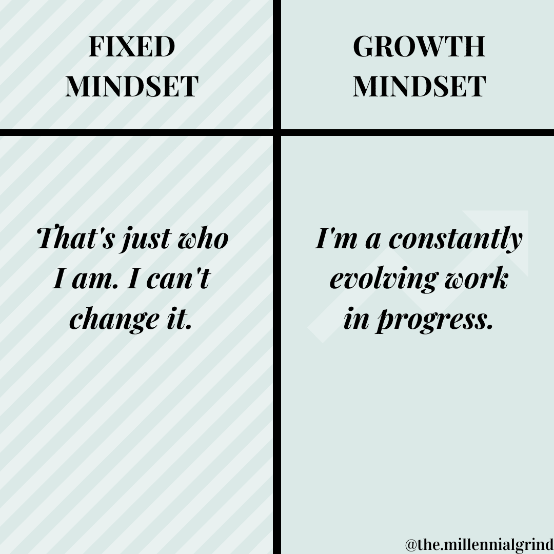 18 Fixed Mindset vs Growth Mindset Examples | The Millennial Grind