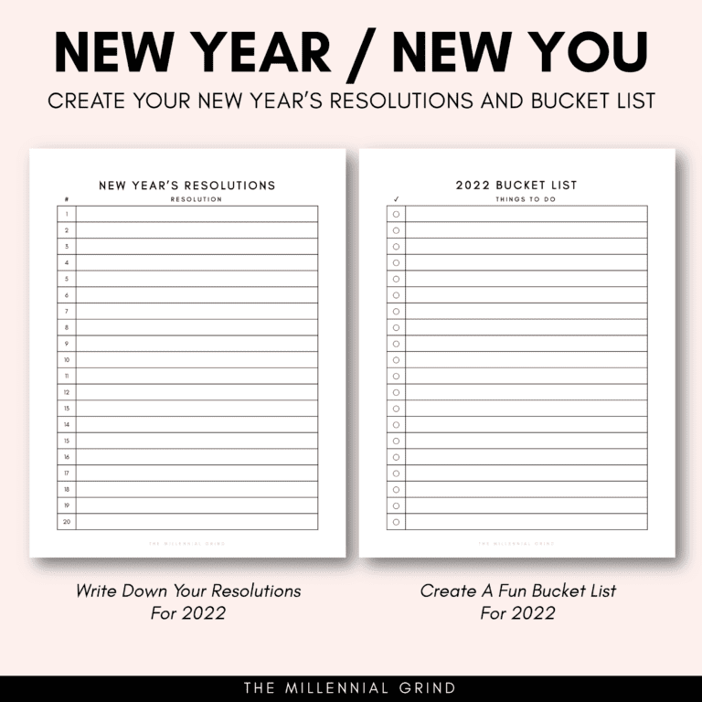 12 Steps to Plan Your Most Successful Year Yet | The Millennial Grind