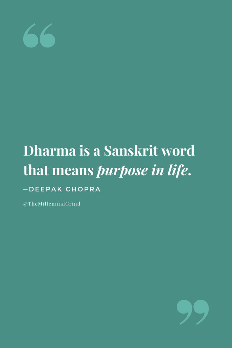 20 Quotes on The Law of Dharma | The Millennial Grind