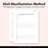 How To Manifest Using The 55x5 Method | The Millennial Grind